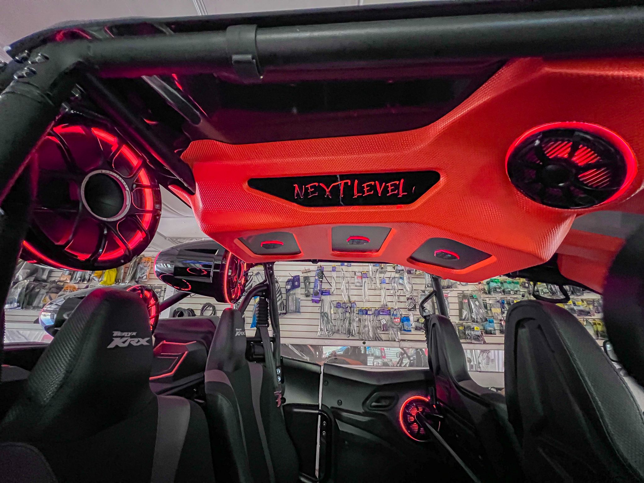 Custom Installation of Wet Sounds Speakers on Kawasaki Teryx KRX4 ...