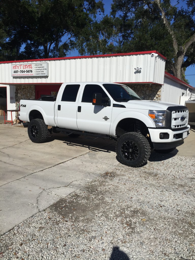 Rough Country 6″ Inch Lift On 2015 F-250 | Orlando Custom Audio