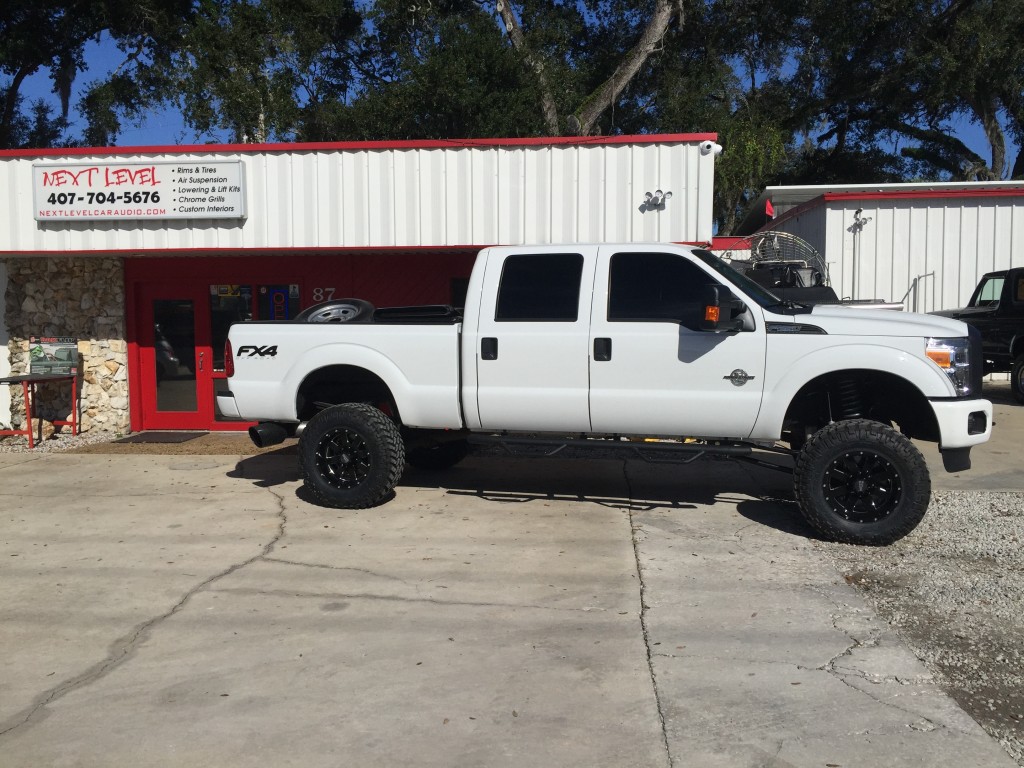 Rough Country 6″ Inch Lift On 2015 F-250 | Orlando Custom Audio