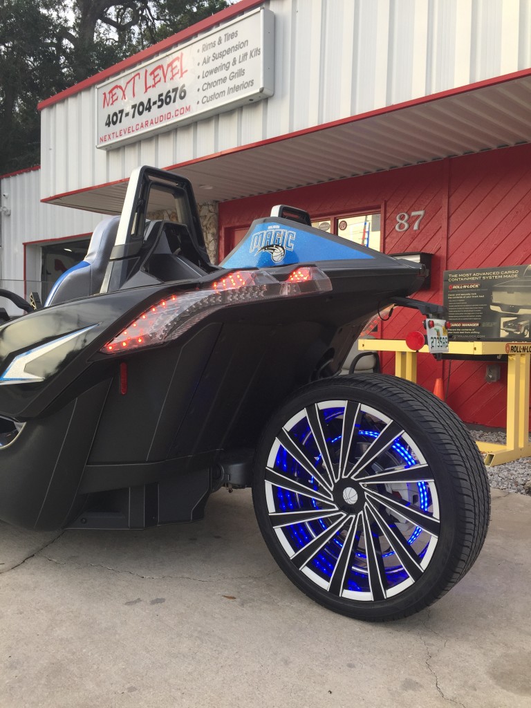 Orlando Magic Custom Polaris Slingshot | Orlando Custom Audio