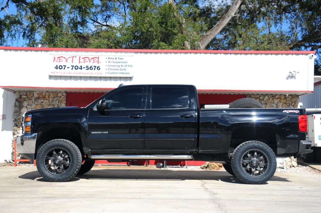 2016 Chevy 2500HD Lift Kit, Wheels and Tires | Orlando Custom Audio