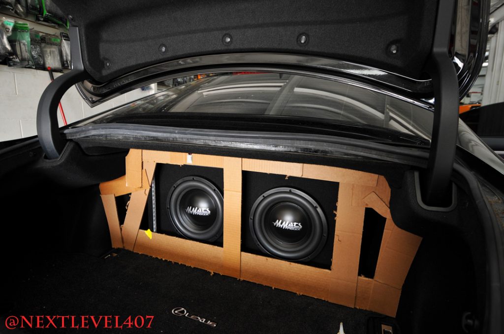 Next-Level-Orlando-Custom-Car-Lexus-Speaker-Mockup | Orlando Custom Audio