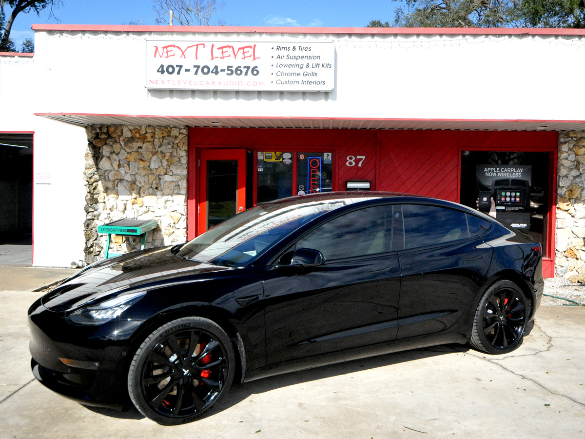 Tesla Model 3 Black Ops Package | Orlando Custom Audio