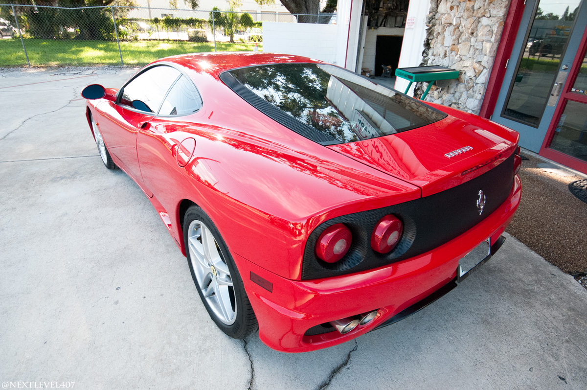 Ferrari 360 with Custom Stereo Installed | Orlando Custom Audio
