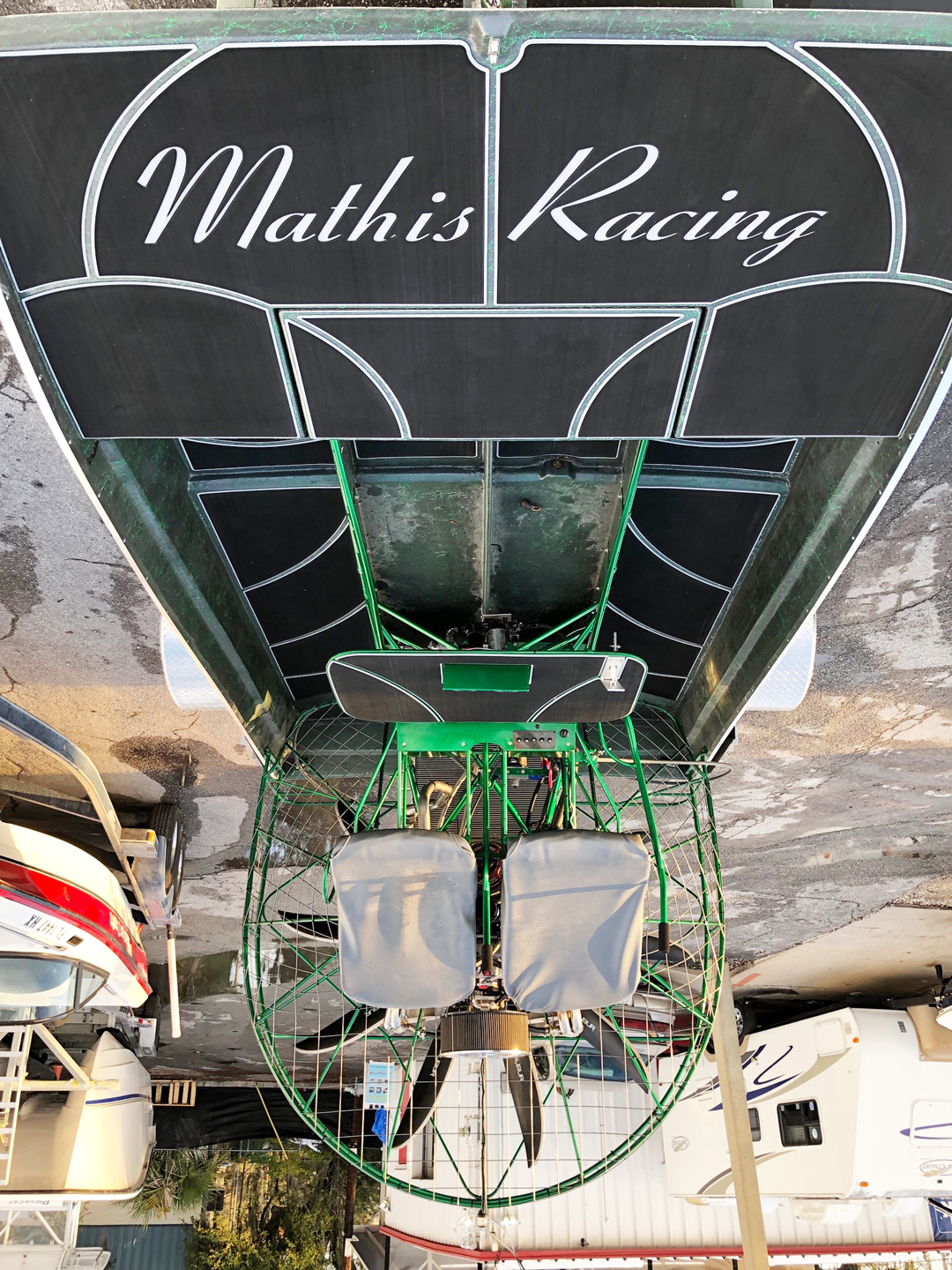 Mathis Racing Engines Airboat SeaDek’ed | Orlando Custom Audio
