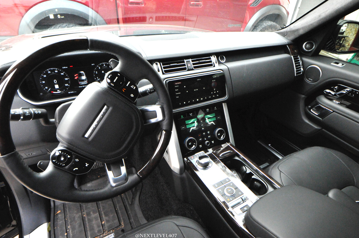 Range Rover Headrest Tablets | Orlando Custom Audio