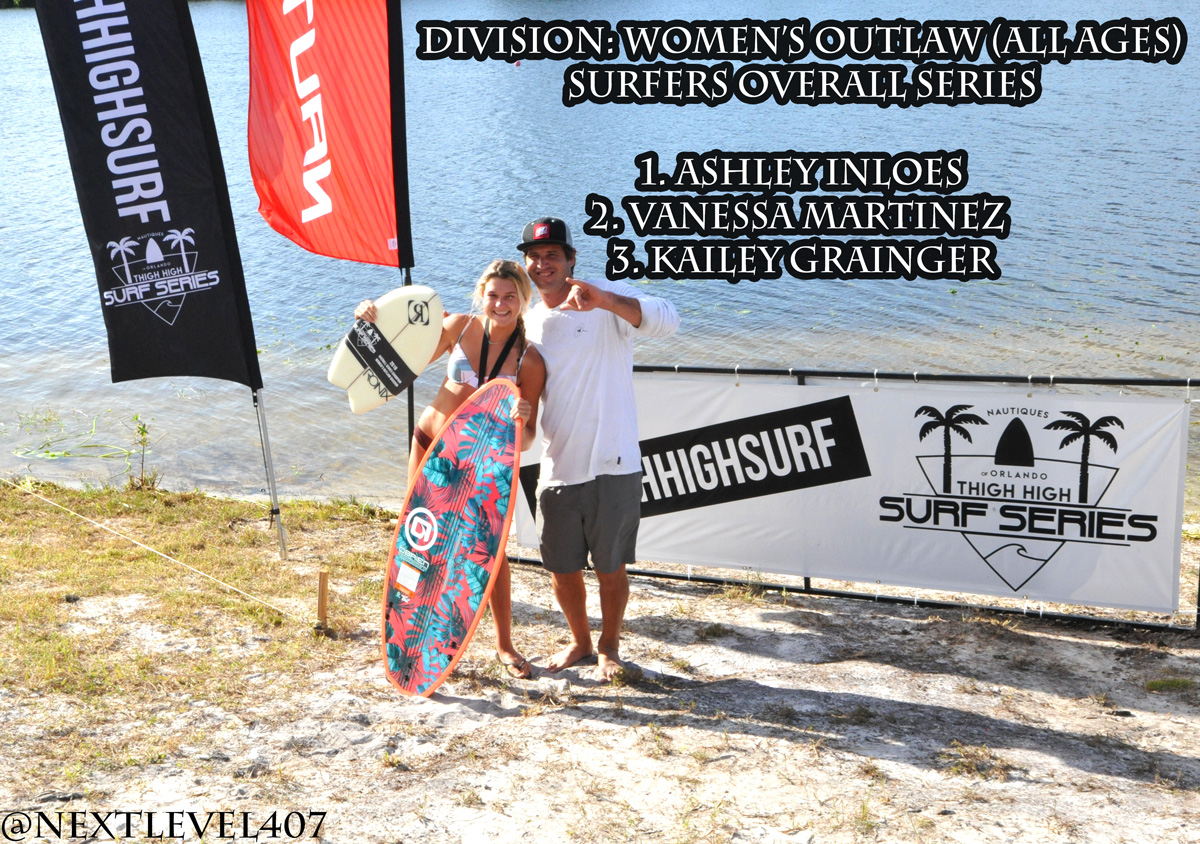 Thigh High Surf Series Overall Standings 2019 | Orlando Custom Audio