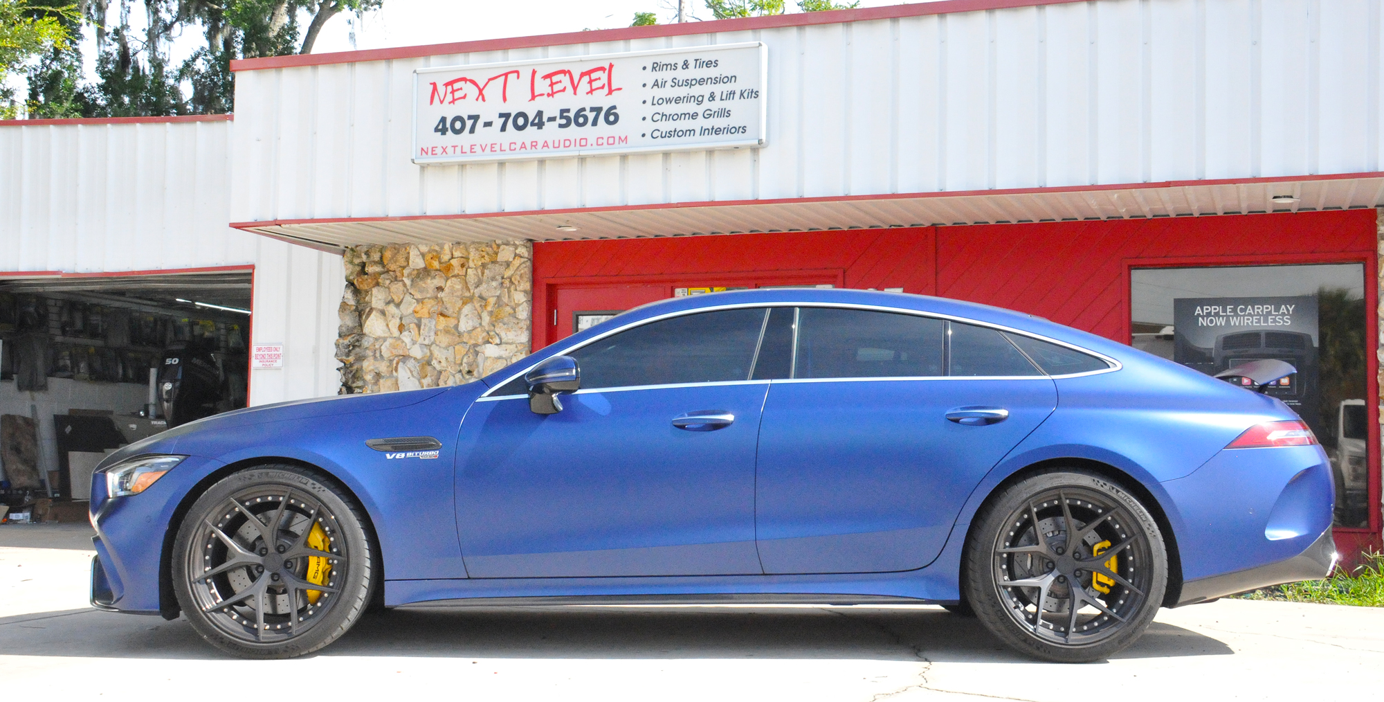 Mercedes GT63S AMG Gets Speed Ticket Protection | Orlando Custom Audio