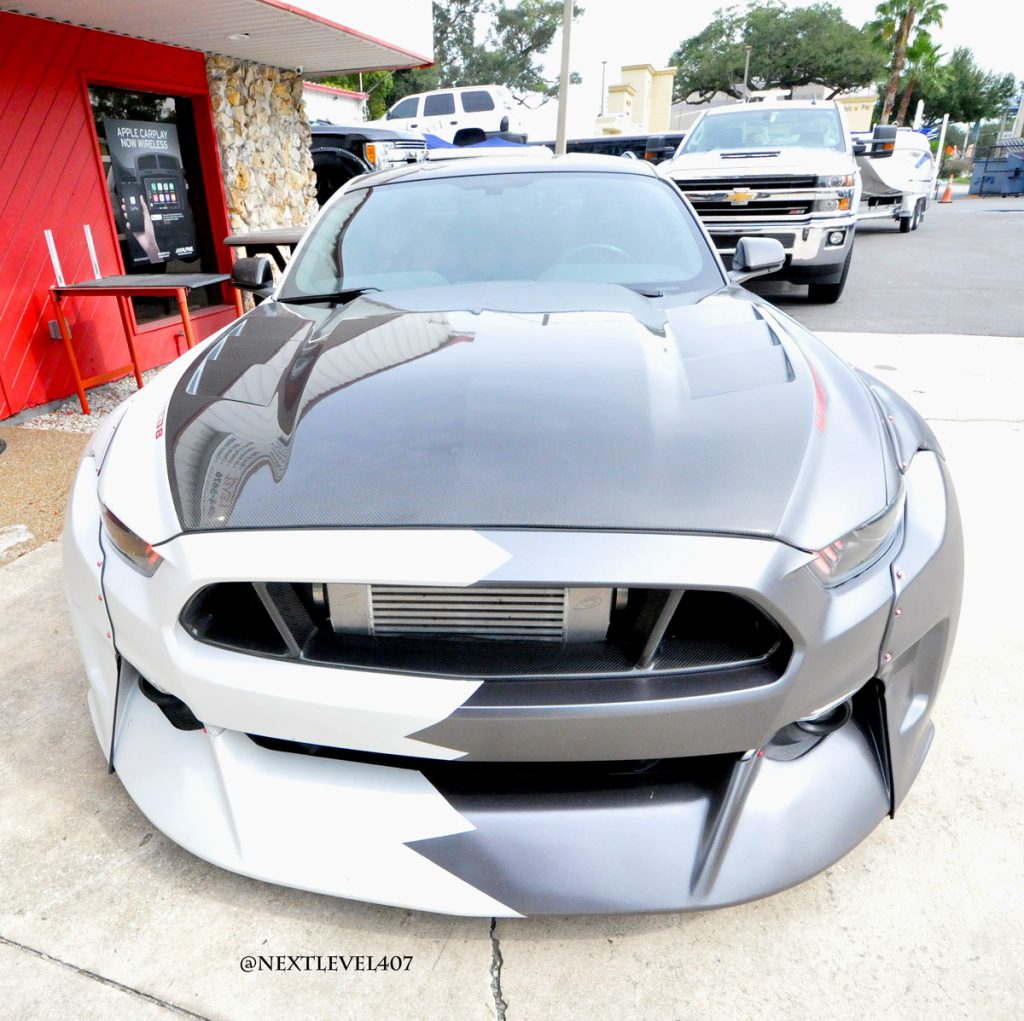 Custom Wide Body Ford Mustang – Boosted8 | Orlando Custom Audio