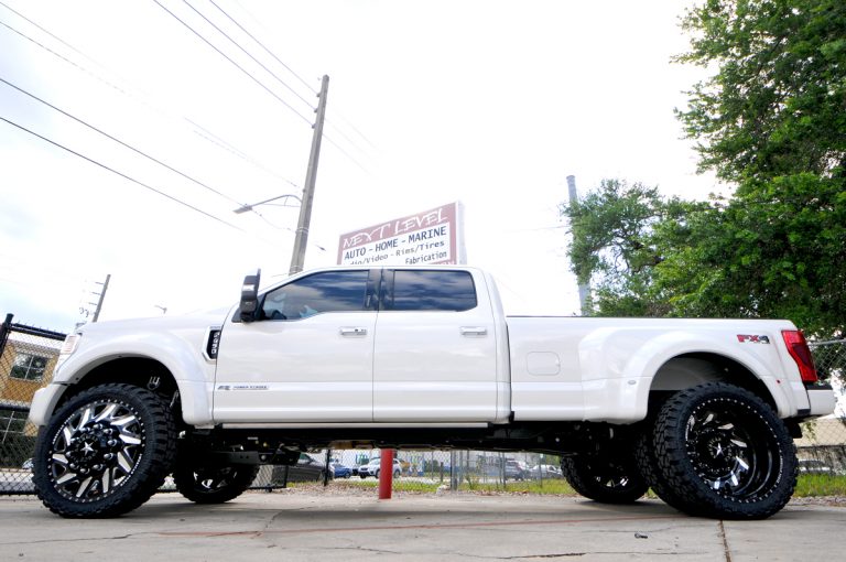 Ford F450 Lifted 6″ | Orlando Custom Audio