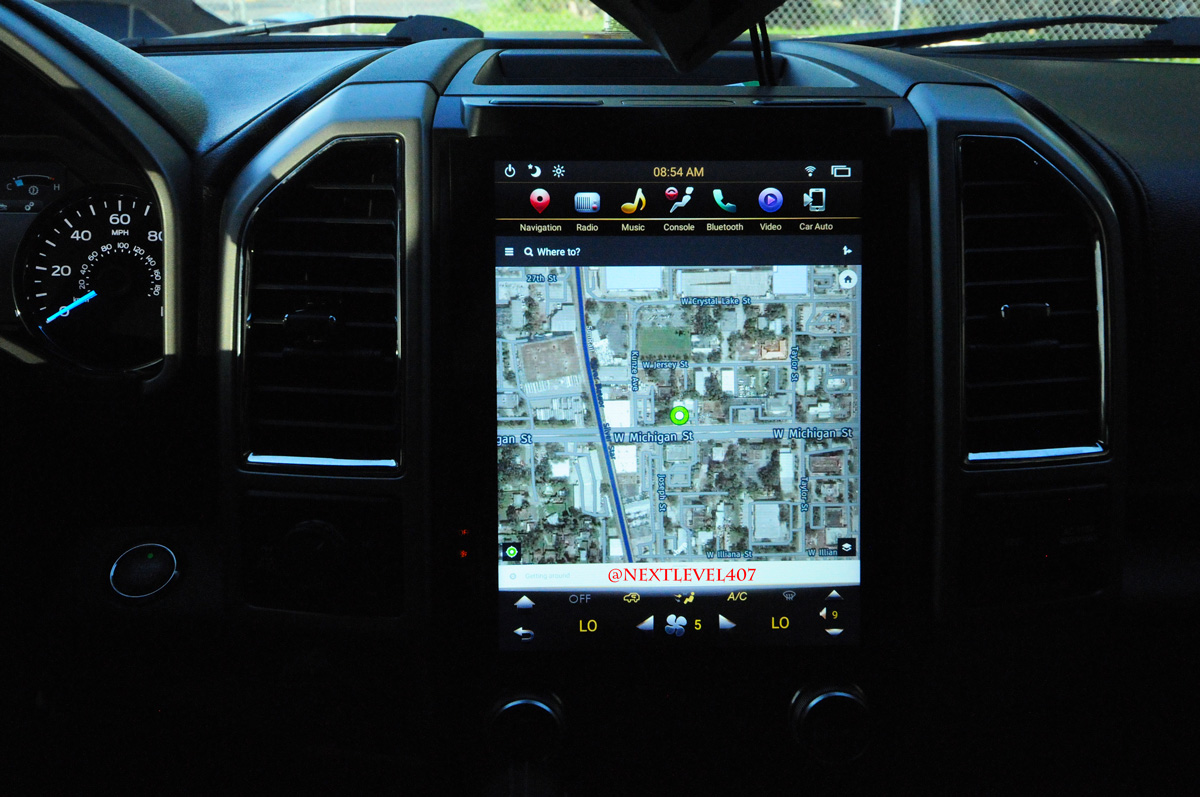 Ford Shelby F150’s New 12″ Infotainment System | Orlando Custom Audio