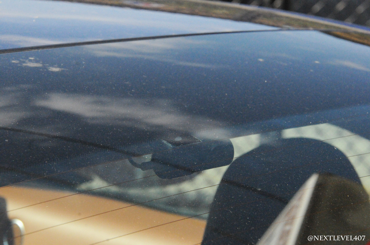 Blue Ferrari California Convertible Cameras | Orlando Custom Audio