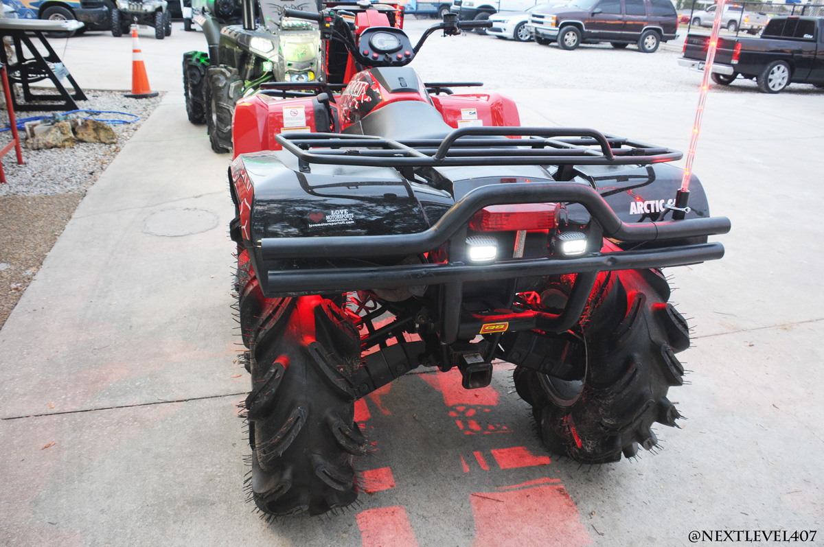 Polaris Red ATV Lights | Orlando Custom Audio
