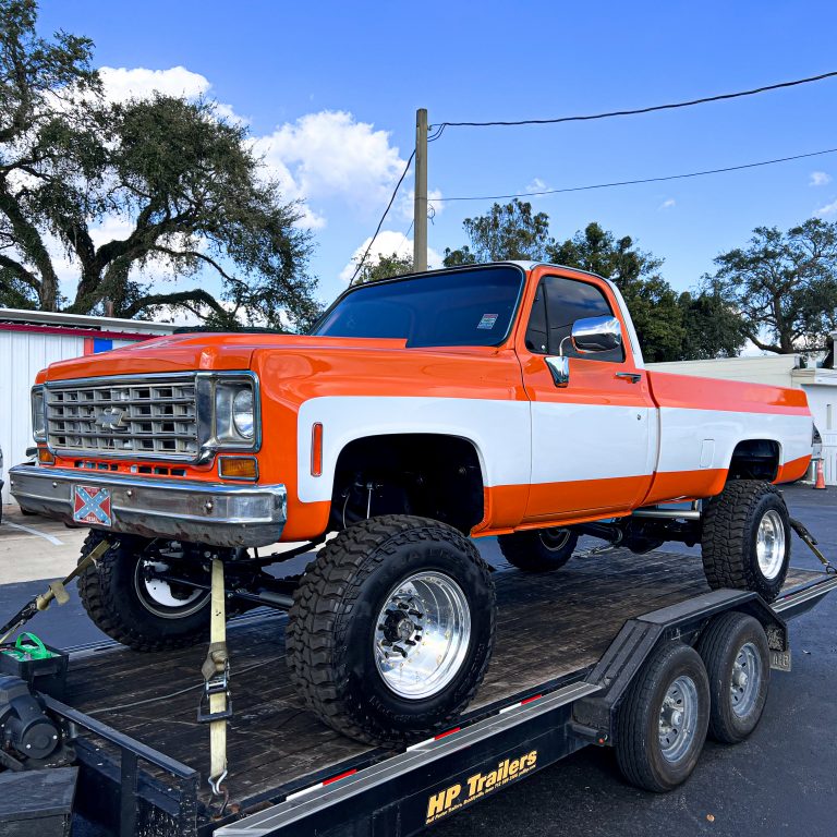 Jimmy Yeager’s 1975 Chevy Silverado Custom Stereo | Orlando Custom Audio