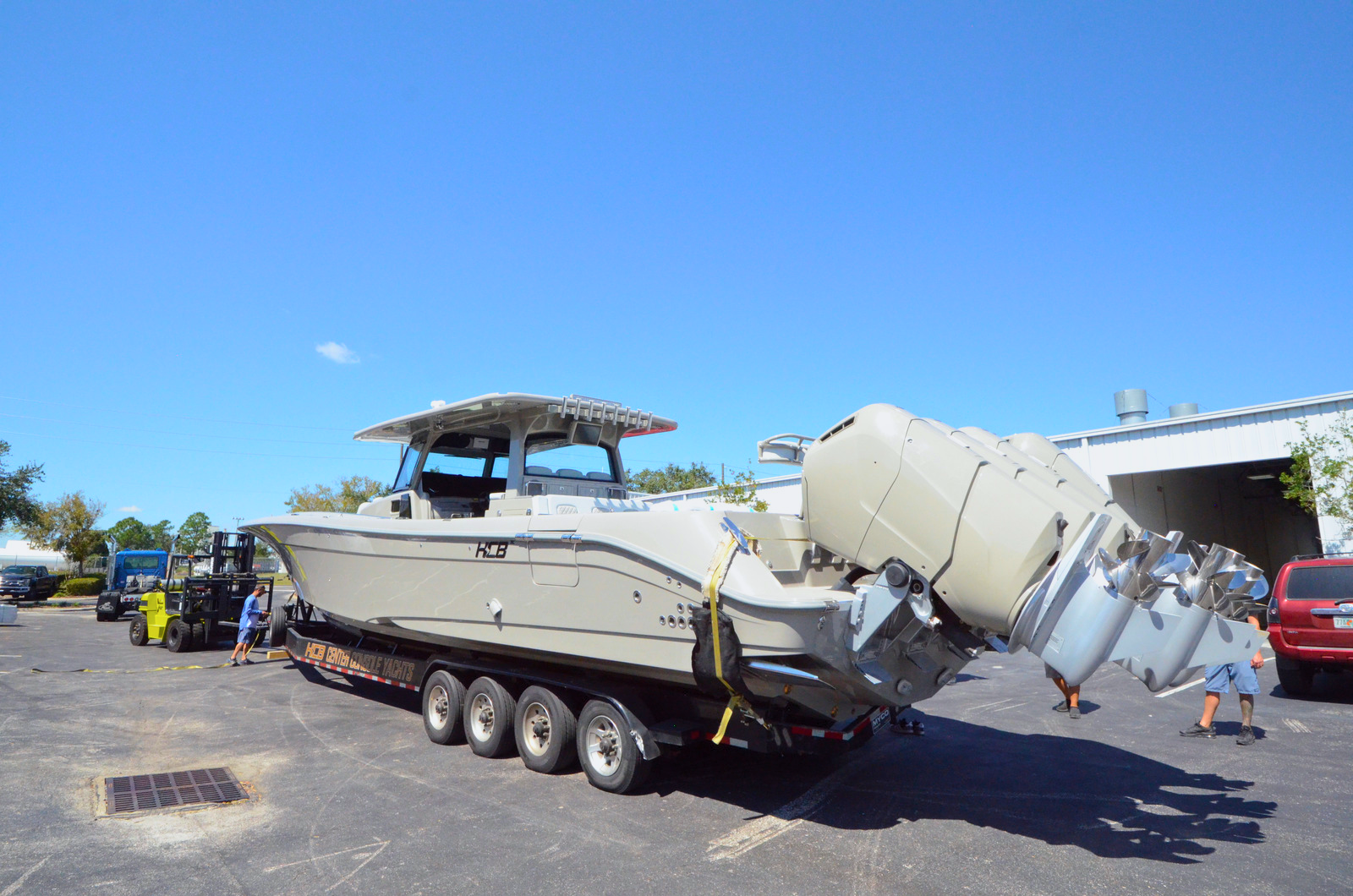Customizing a HCB Yacht with SeaDek® Marine Products | Orlando Custom Audio