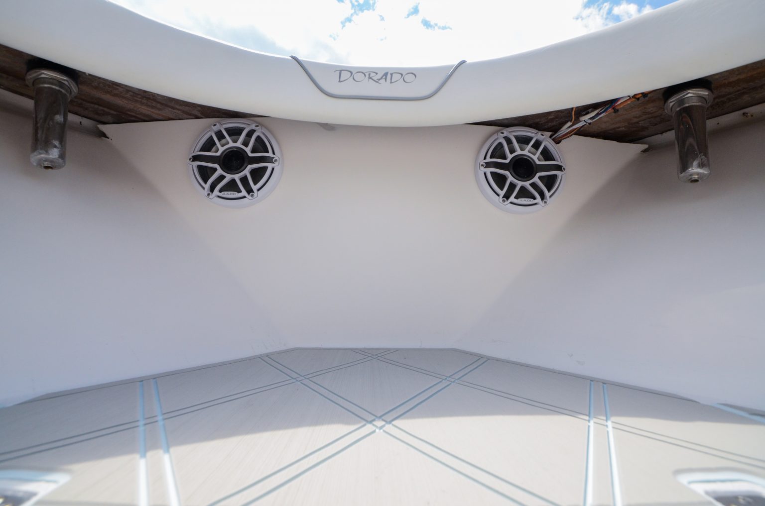 Dorado Boat Gets Audio, Lighting, and SeaDek® | Orlando Custom Audio