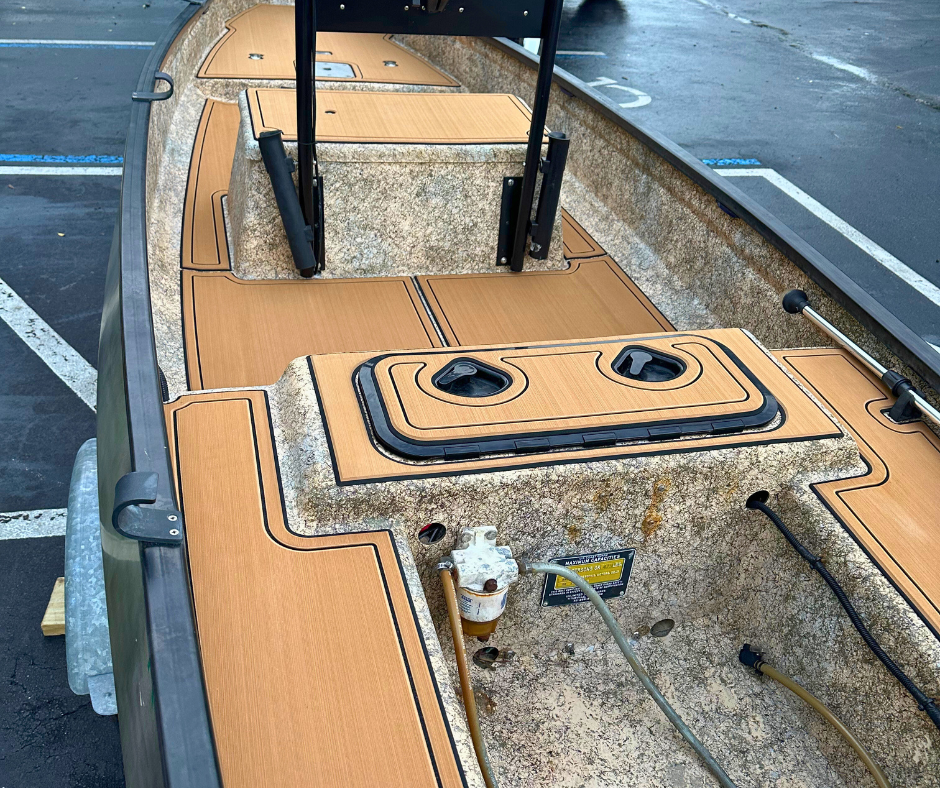 Gheenoe Goals with Flooring, GPS and Power | Orlando Custom Audio